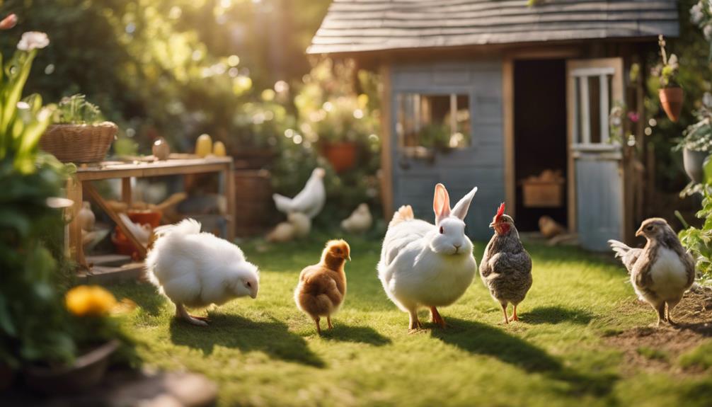 Can Rabbits and Chickens Live Together - Pawsome Rabbits
